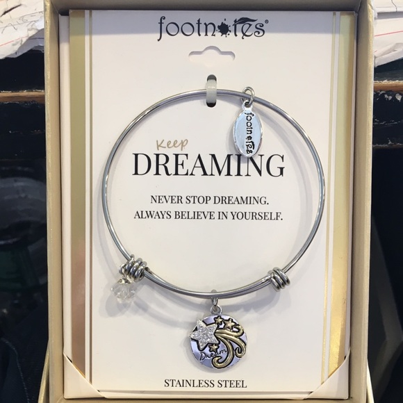 Footnotes | Jewelry | Footnotes Dream Silver Charm Bracelet | Poshmark